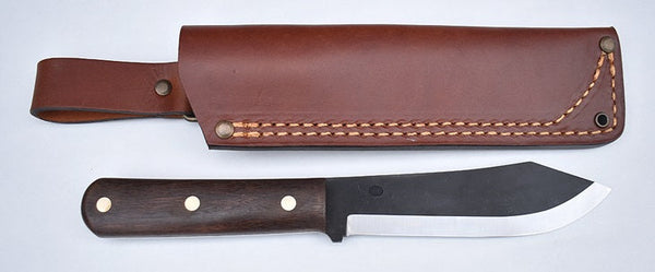 Nordic Knife 2090 Hudson Walnut Knife Scandi Viking Hunting Knife Finland