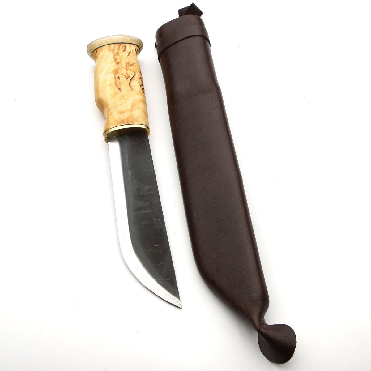 Wood_Jewel 23LEX Leuku Knife Special Scandi Viking Hunting Knife Finland